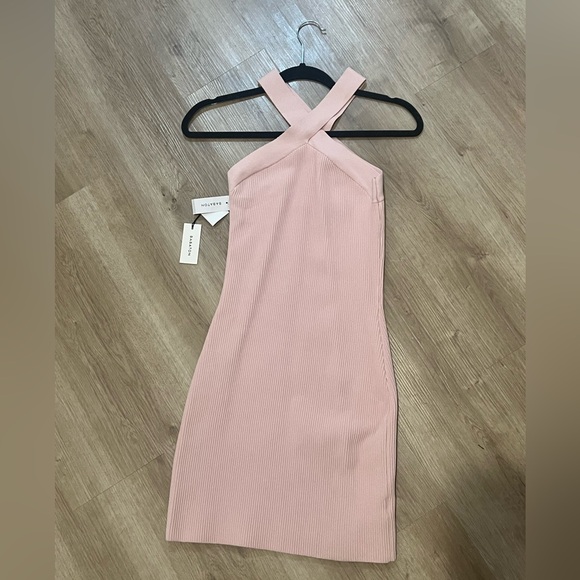 Babaton | Dresses | Aritzia Babaton Sculpt Knit Pink S | Poshmark